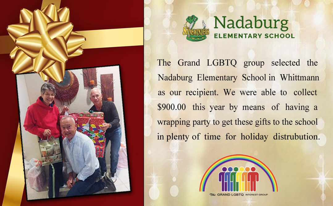 Sun City Grand LGBTQ & Angel Tree for Nadaburg Elementary School - The ...